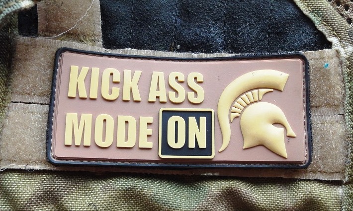 3D Rubberpatch: KICK ASS MODE: ON Multicam | VIKINGS/MID EVAL ETC ...