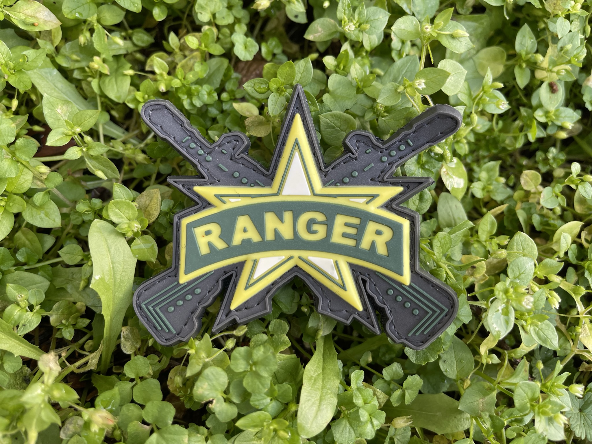 3D Rubberpatch: "RANGER" | MORALE/FUN | Patches | patch-werk