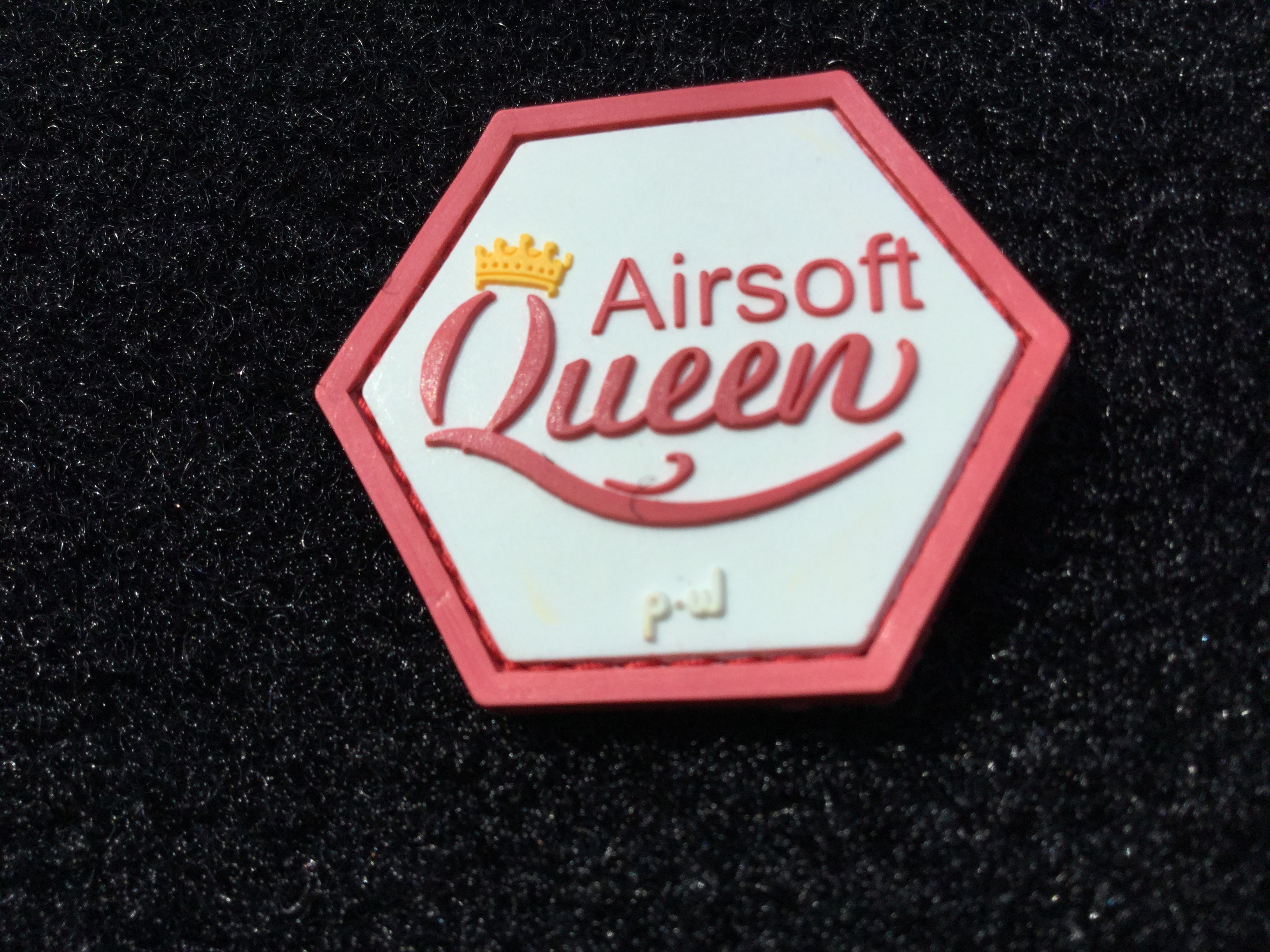 Hex-Patch: "Airsoft Queen" | PAINTBALL/AIRSOFT | Patches | patch-werk
