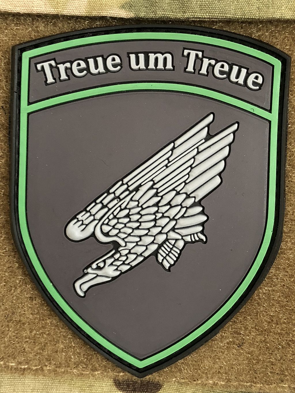 3D Rubber MORALE PATCH: "TREUE UM TREUE" | WIKINGER/MITTELALTER und ...