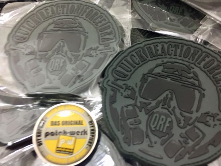 Die QRF hat neue Patches. | News & More | patch-werk
